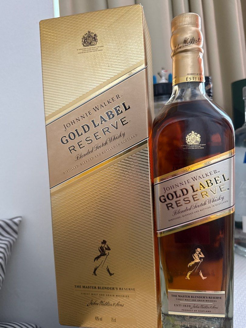 Johnnie Walker Gold Label Reserve Blended Scotch Whisky, Food & Drinks ...