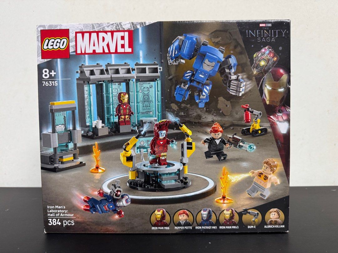 LEGO 76315 Iron Man's Hall of Armour, Hobbies & Toys, Toys & Games on ...
