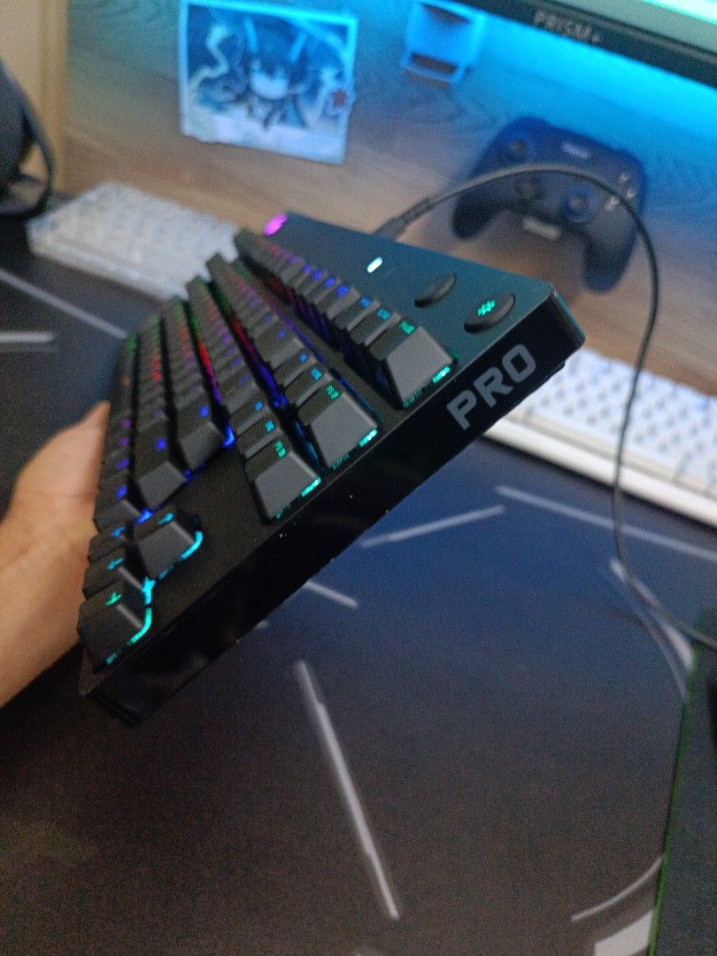 Logitech G pro Clicky Blue Wired ( YU0039 ).😊 Fixed , Happy Hours 👌 ...