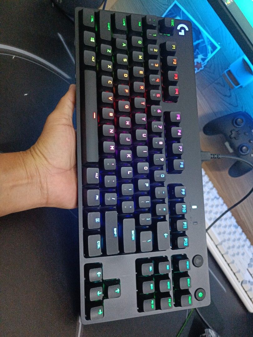 Logitech G pro Clicky Blue Wired ( YU0039 )..😊 Fixed, Dont ask Last ...
