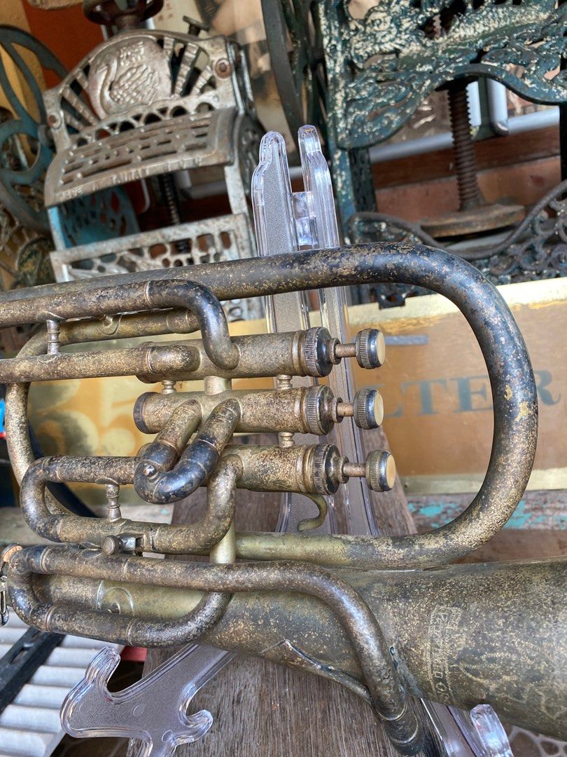 Musical Instrument Brass Antique, Hobbies & Toys, Collectibles ...