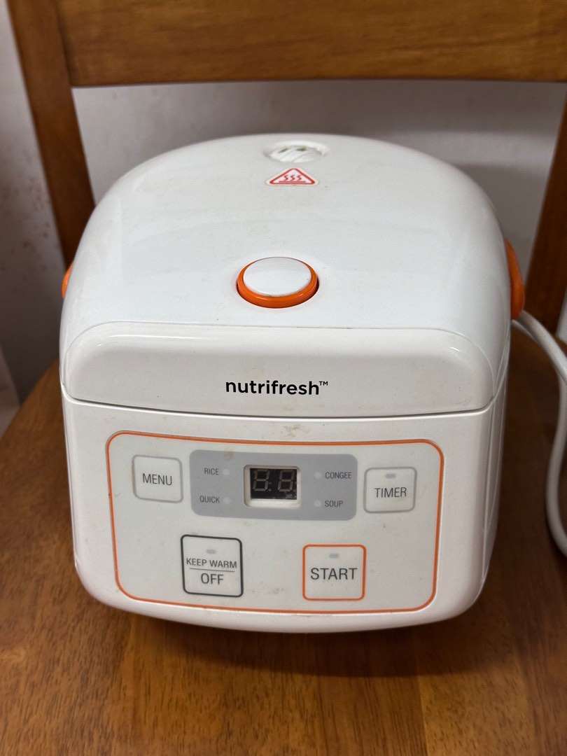 Nutrifresh Rice Cooker電飯煲, 家庭電器, 廚房電器, 鍋具 - Carousell