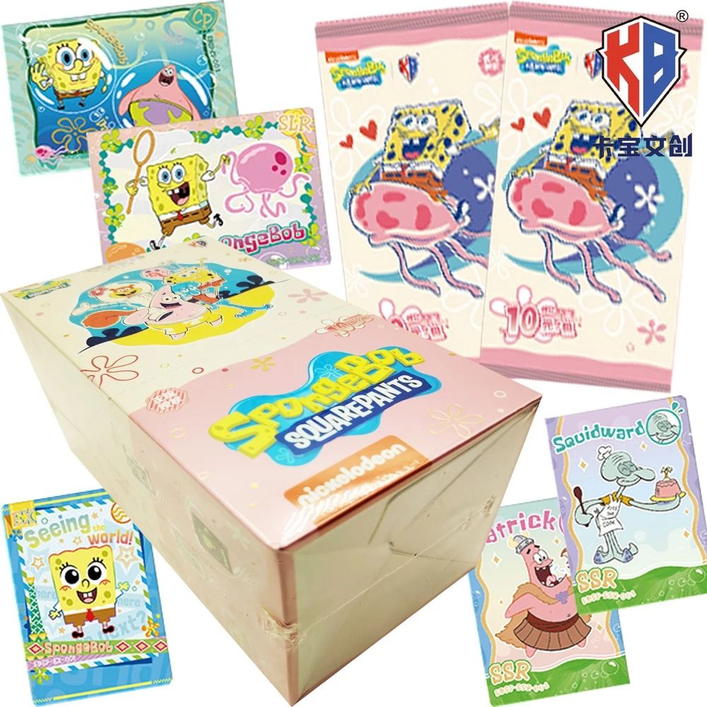 Original Kabao SpongeBob SquarePants Collection Cards Squidward ...