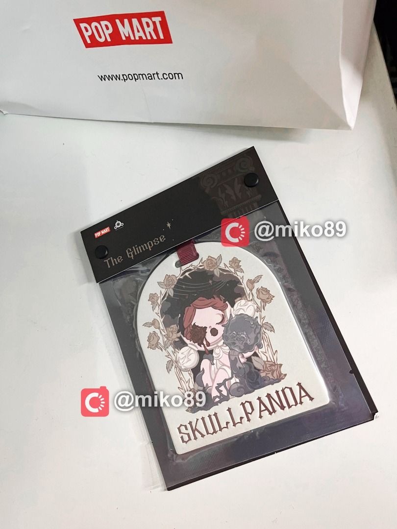 POPMART SkullPanda The Glimpse Card, Hobbies & Toys, Toys & Games on ...