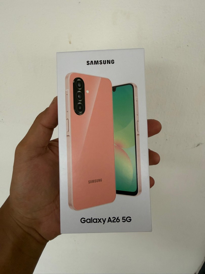 Samsung A26 5G* *Colour Peach Pink* *Ram 8GB / Memory 256GB*, Mobile ...