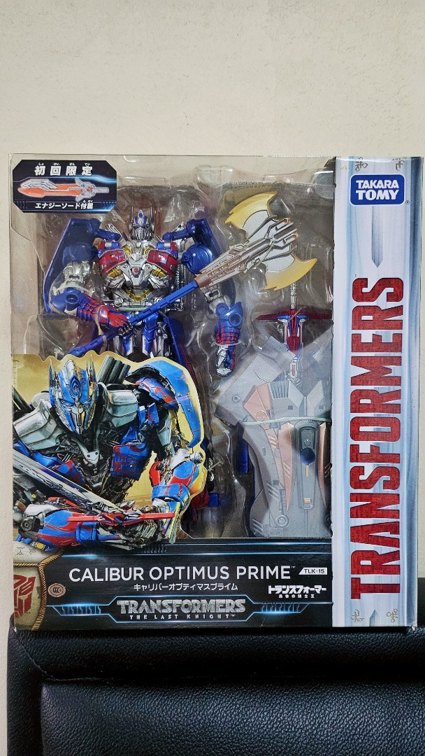 Takara Tomy Transformers The Last Knight Calibur Optimus Prime, Hobbies ...