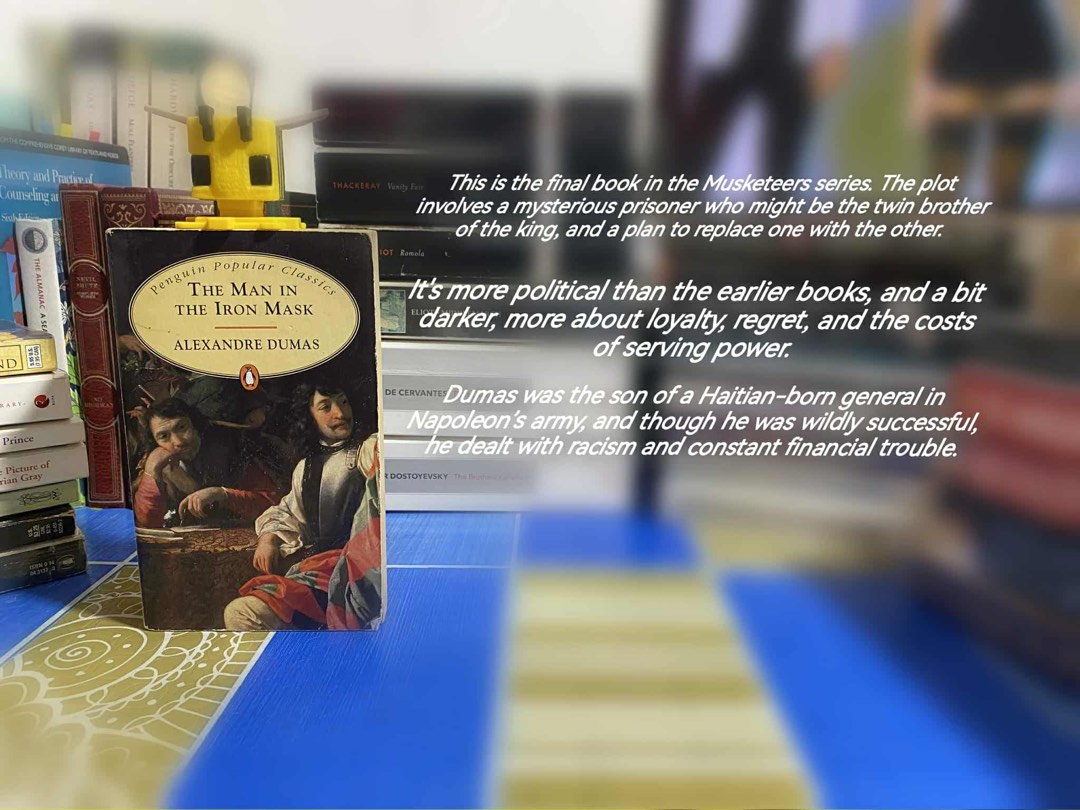 The Man in the Iron Mask by Alexandre Dumas, Hobbies & Toys, Books ...