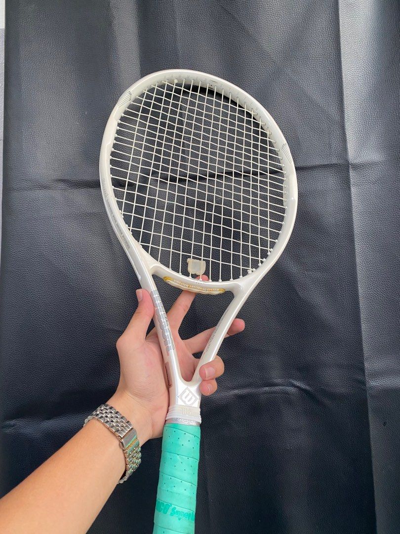 Wilson Hammer 4.5 Tennis Racket, Sports Equipment, Sports & Games ...