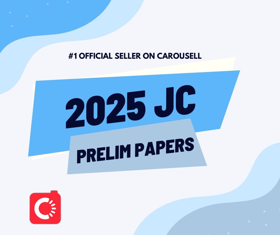 2025 NEW JC Prelim Papers A Levels (2025 RJC RI Raffles Institution HCI ...