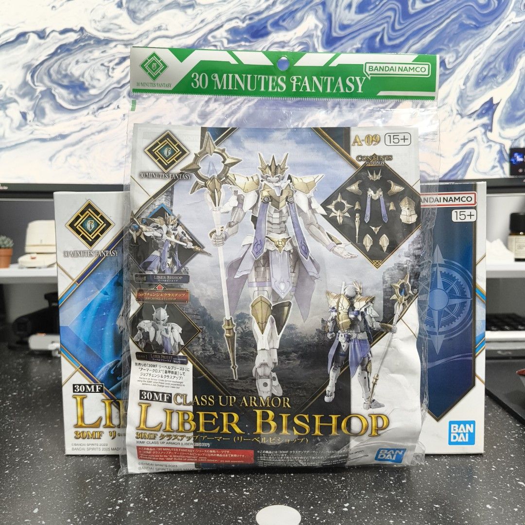 30MF Liber Priest + Liber Bishop Class Up Armor Combo, Hobbies & Toys ...