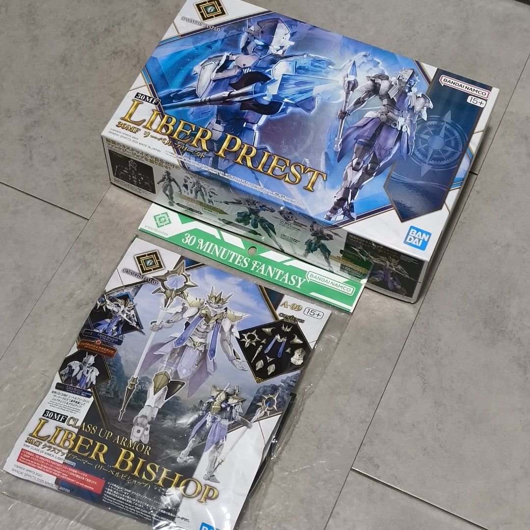 30MF Liber Priest + Liber Bishop Class Up Armor Combo, Hobbies & Toys ...