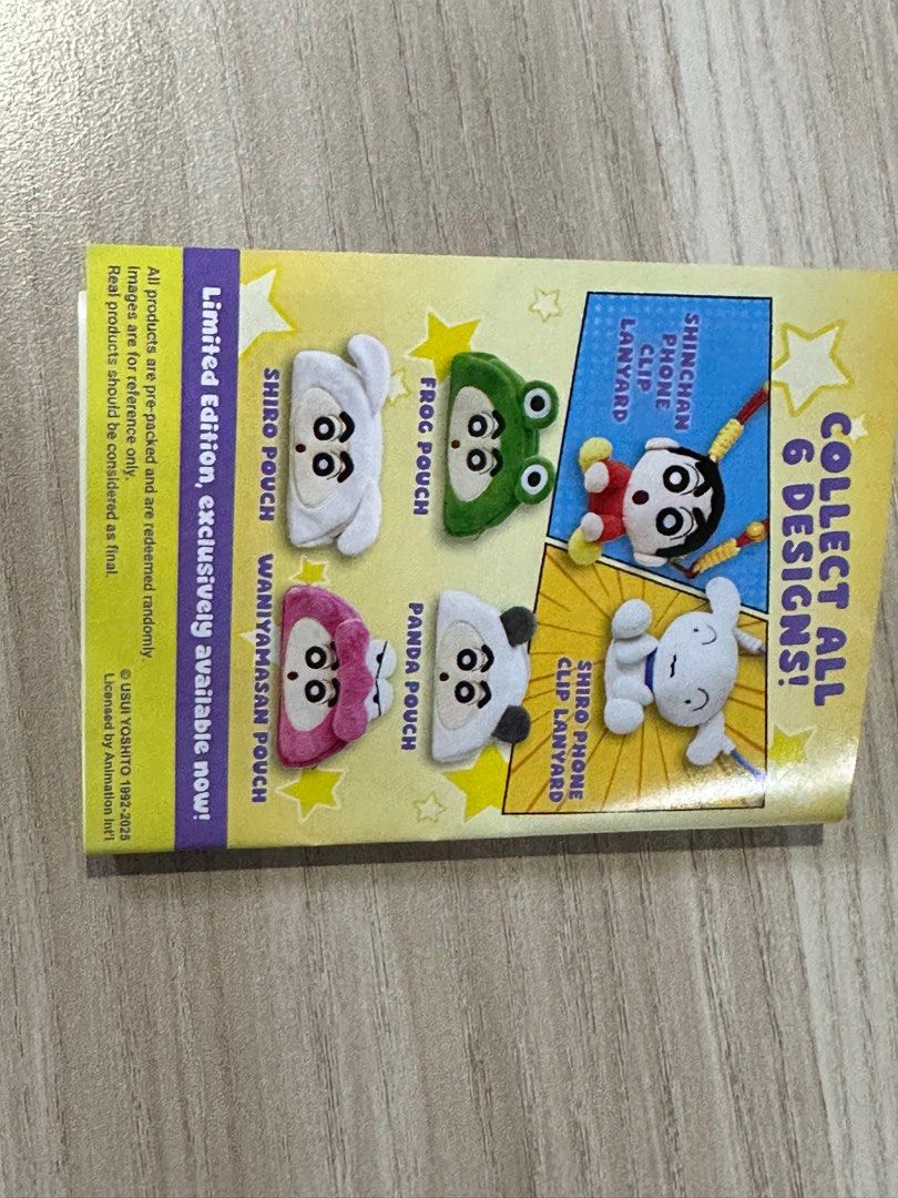 7-Eleven Crayon Shinchan Stamp Collection Card, Hobbies & Toys, Toys ...