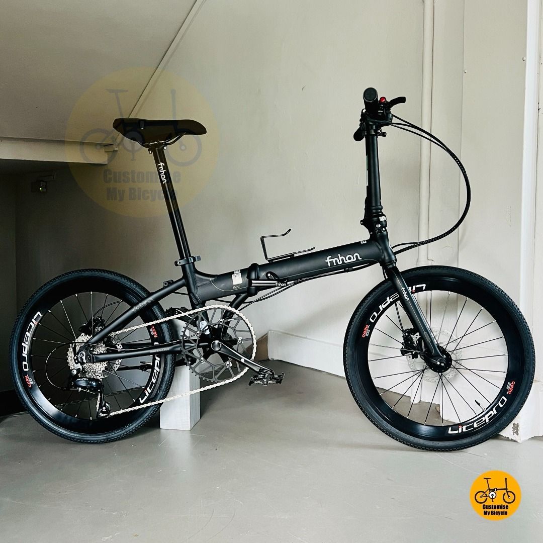 🏴 Fnhon Blast 22" • 𝗠𝗥𝗧/𝗕𝘂𝘀-𝗙𝗿𝗶𝗲𝗻𝗱𝗹𝘆 Shimano 9s 𝗙𝗿𝗲𝗲𝗯𝗶𝗲𝘀 Litepro 𝗟𝗶𝗴𝗵𝘁𝘄𝗲𝗶𝗴𝗵𝘁 Matte Black Kenda ...