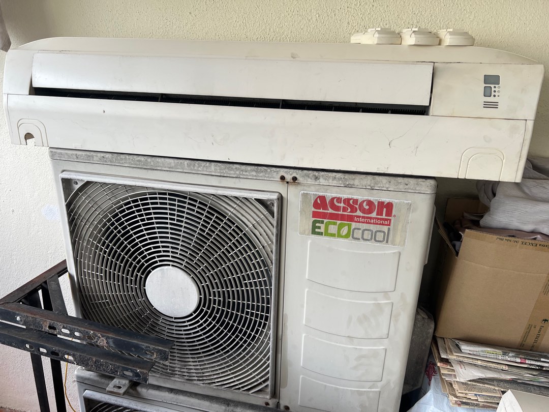 Acson Air Conditioner 2.5 hp r410a non inverter, TV & Home Appliances ...