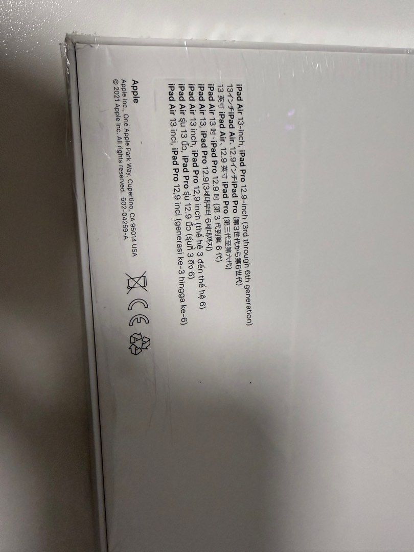 Apple Magic Keyboard brand new 11-inch / iPad Air (4th–6th Gen) – White ...