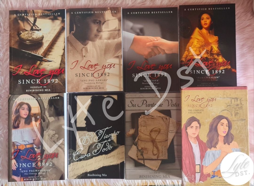BINIBINING MIA I LOVE YOU SINCE 1892 BOXSET WITH COMPLETE INCLUSIONS ...