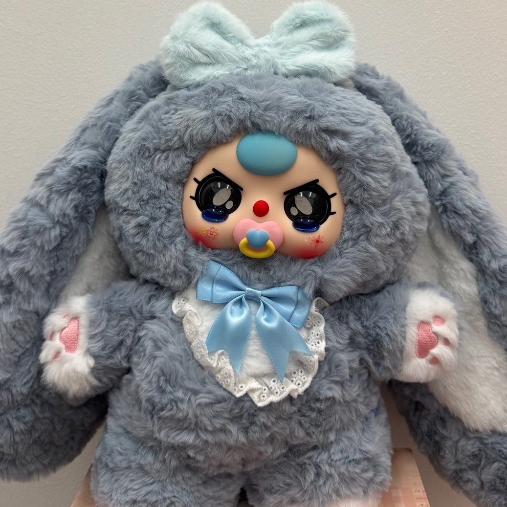 Blue Bunny with Crying Eyes and Pacifier - Baby Three 400% V4 Sweet ...