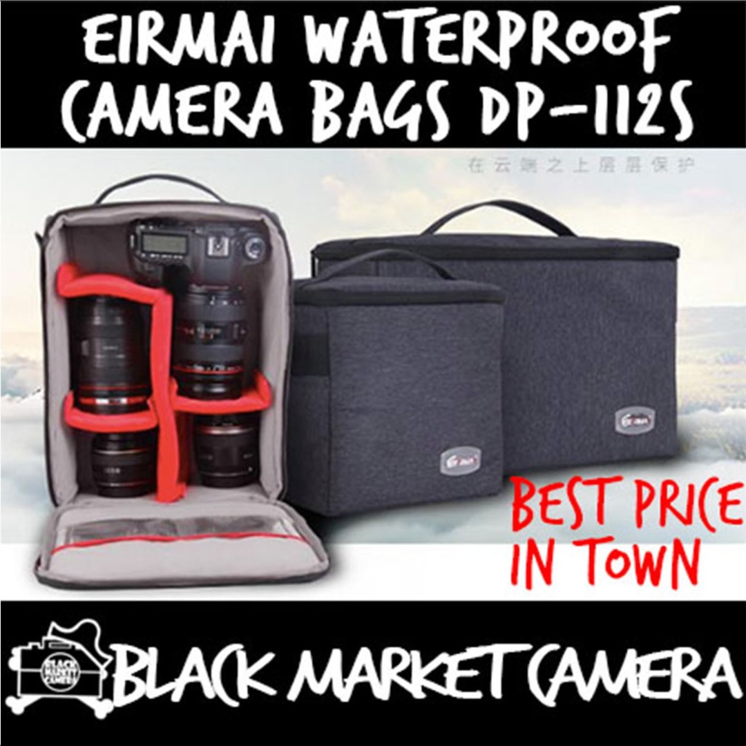 [BMC] Eirmai Padded Bag Insert Protective Camera Lens Case with Handle ...