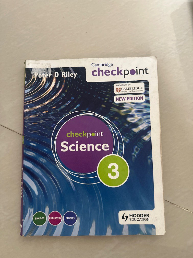 Cambridge Checkpoint Science Student's Book 3 by Peter D. Riley., Buku ...