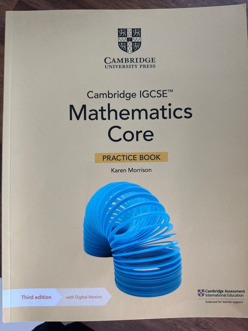 Cambridge IGCSE Mathematics Core Practice Book, Hobbies & Toys, Books ...