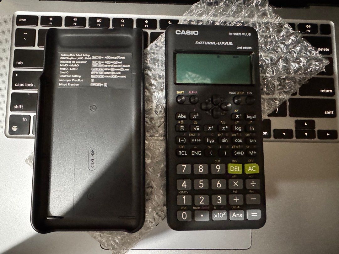 Casio FX-95ES Plus 2nd Edition Scientific Calculator with Natural ...