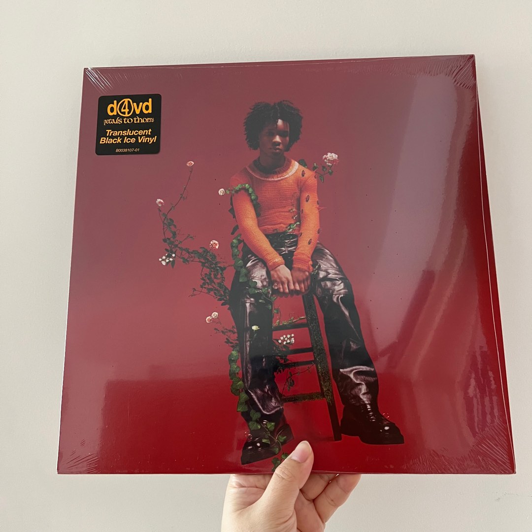 D4vd - Petals To Thorns (Black Ice) vinyl, Hobbies & Toys, Music ...