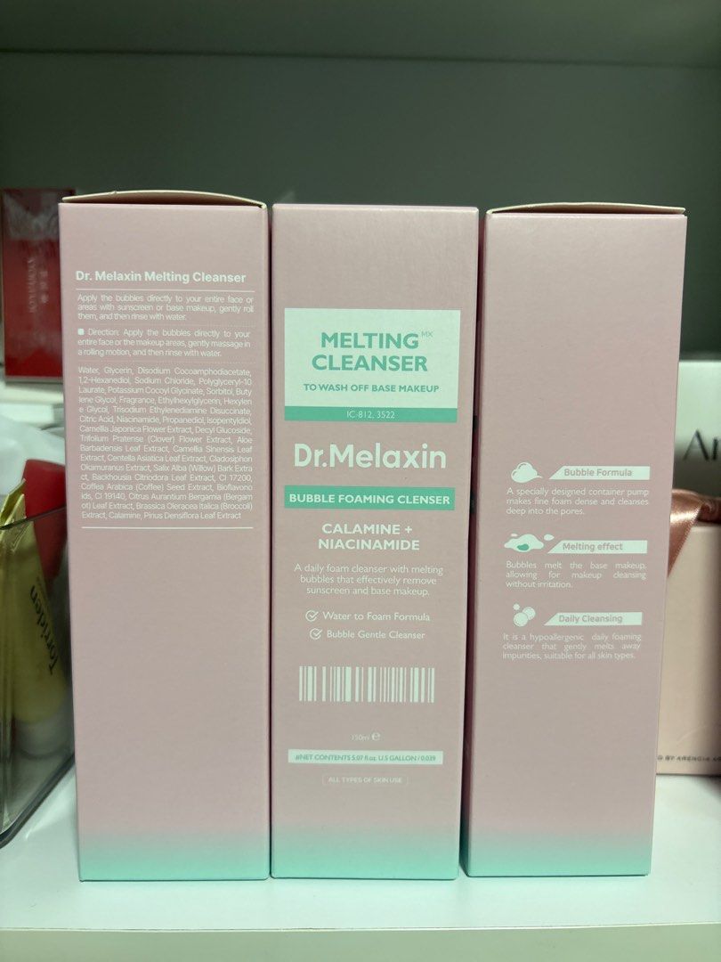 Dr. Melaxin Melting Cleanser - Bubble Foaming Cleanser, Beauty ...