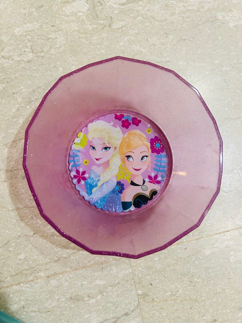 Elsa - Frozen Plate and bowl set, Furniture & Home Living, Kitchenware ...