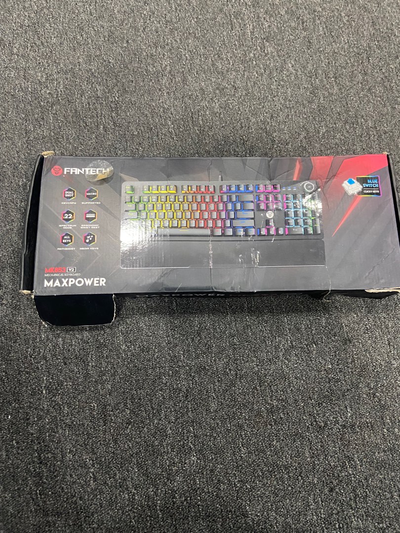 Fantech MK853 MAXPOWER V2 Mechanical Keyboard, Computers & Tech, Parts ...