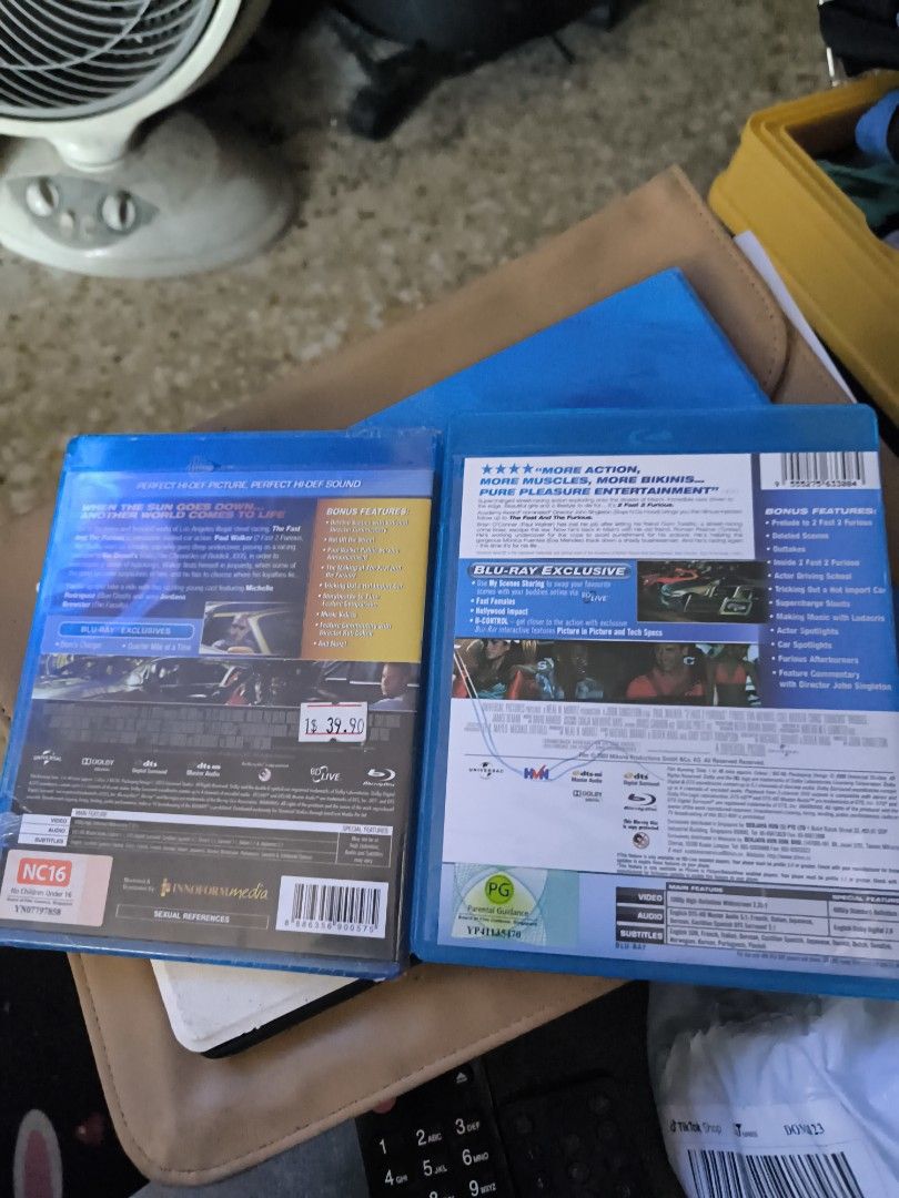 Fast & Furious Blu-ray Movie Collection 1 to 6, Hobbies & Toys, Music ...