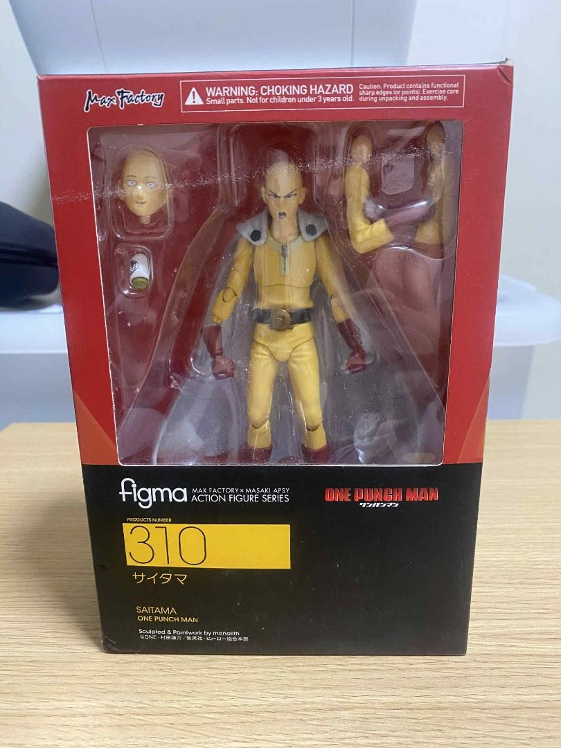 Figma 310 Saitama One Punch Man Action Figure, Hobbies & Toys, Toys ...