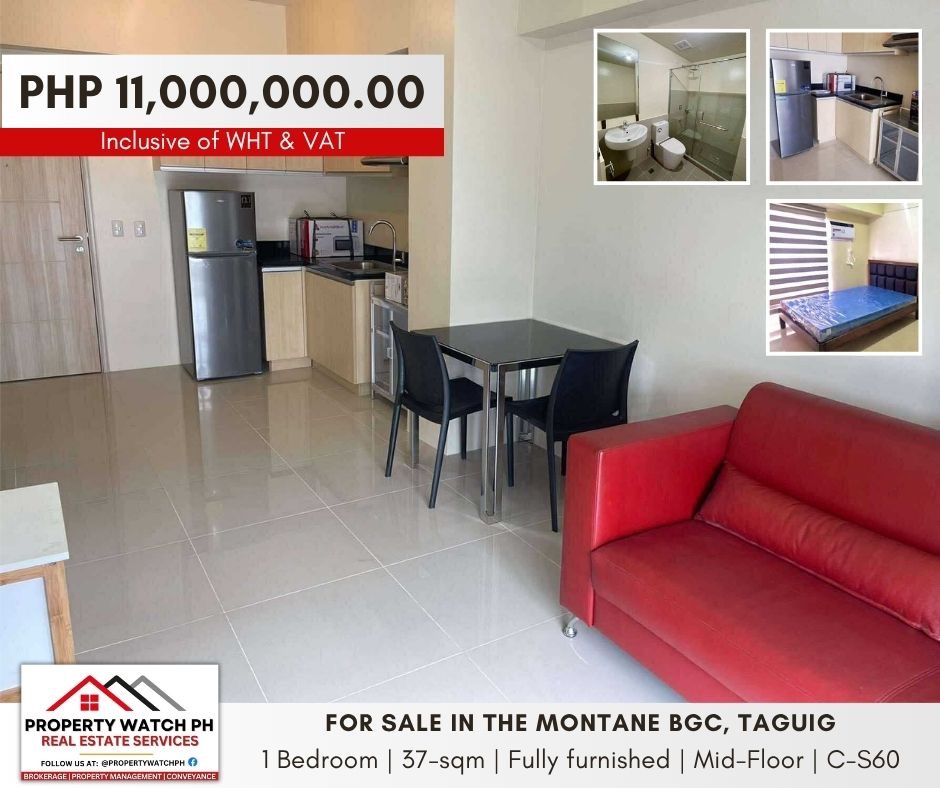 ️FOR SALE IN BGC: 1 Bedroom in The Montane BGC Uptown Area by Ayala ...
