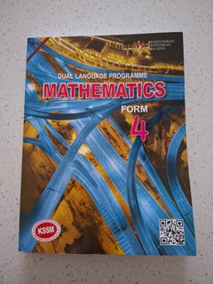 MATHEMATICS FORM 4 DLP TEXTBOOK, Hobbies & Toys, Books & Magazines, Textbooks on Carousell
