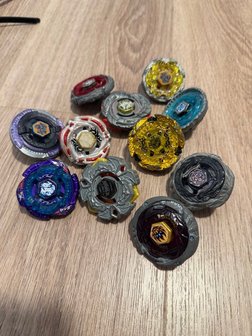 Genuine Beyblades (Takara Tomy) 4D; Big Bang Pegasus, Destroy L-Drago ...
