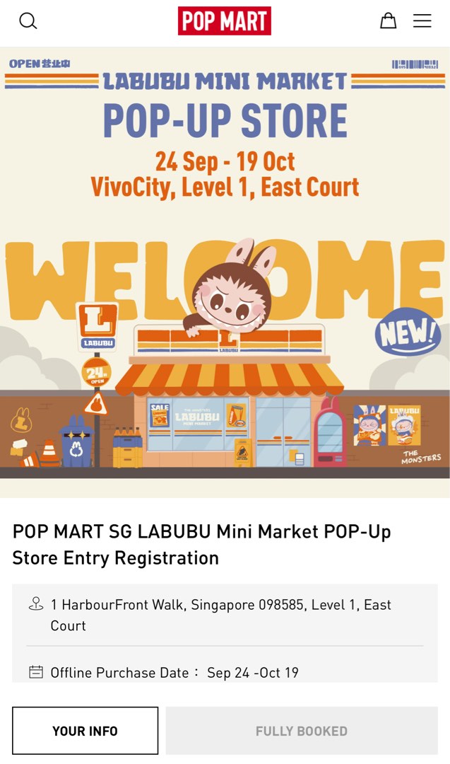 HTB LABUBU MINI MART MERCH, Hobbies & Toys, Memorabilia & Collectibles ...