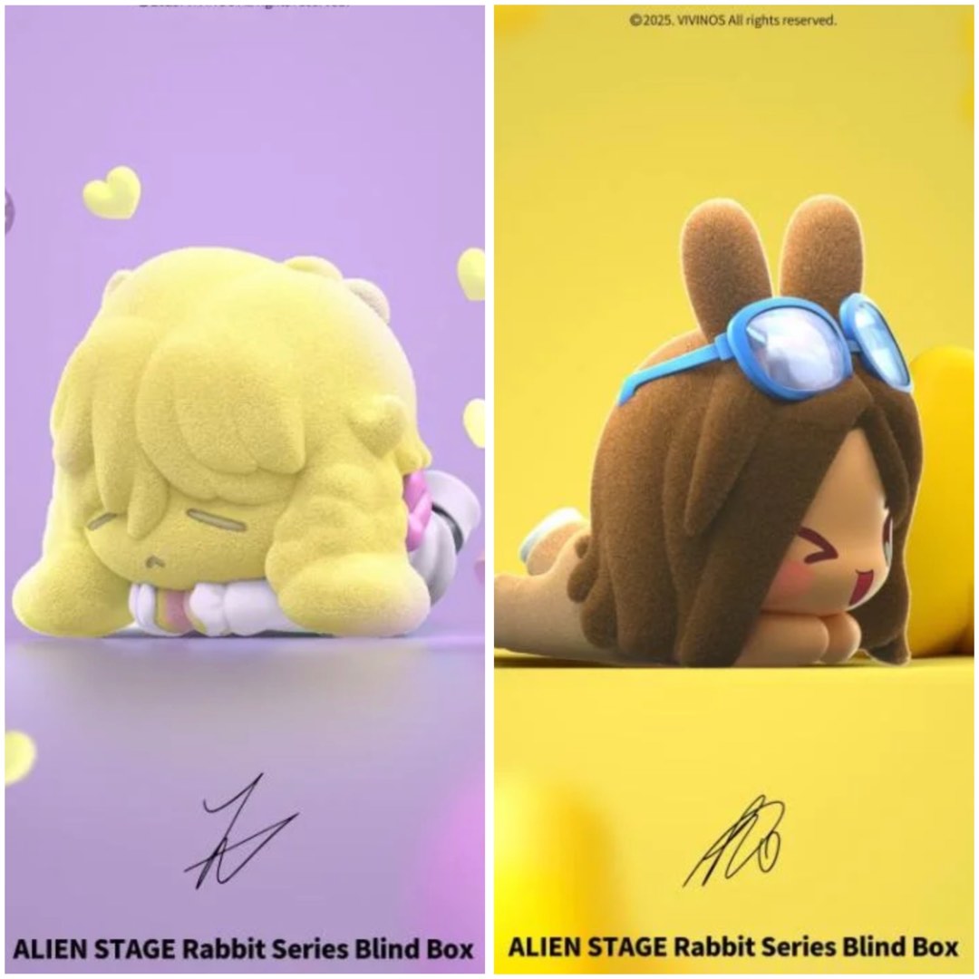 HYULUKA Alien Stage Rabbit Series Blind Box Figure hyuna luka, Hobbies ...