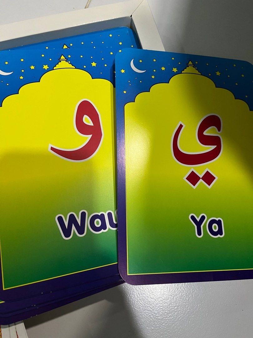Kidzibird Kad Imbasan Abjad ABC & Jawi, Hobbies & Toys, Books ...