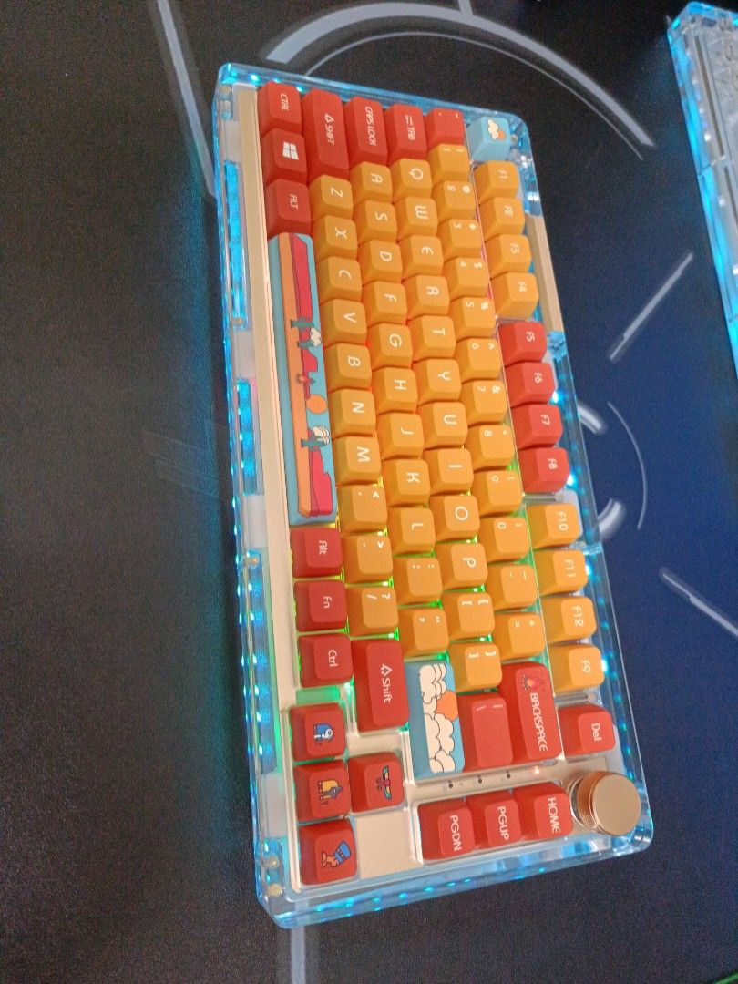 KiiBoom Phantom 81 V1 ( Wireless ) Crystal Linear . King Of Rgb , Hot ...