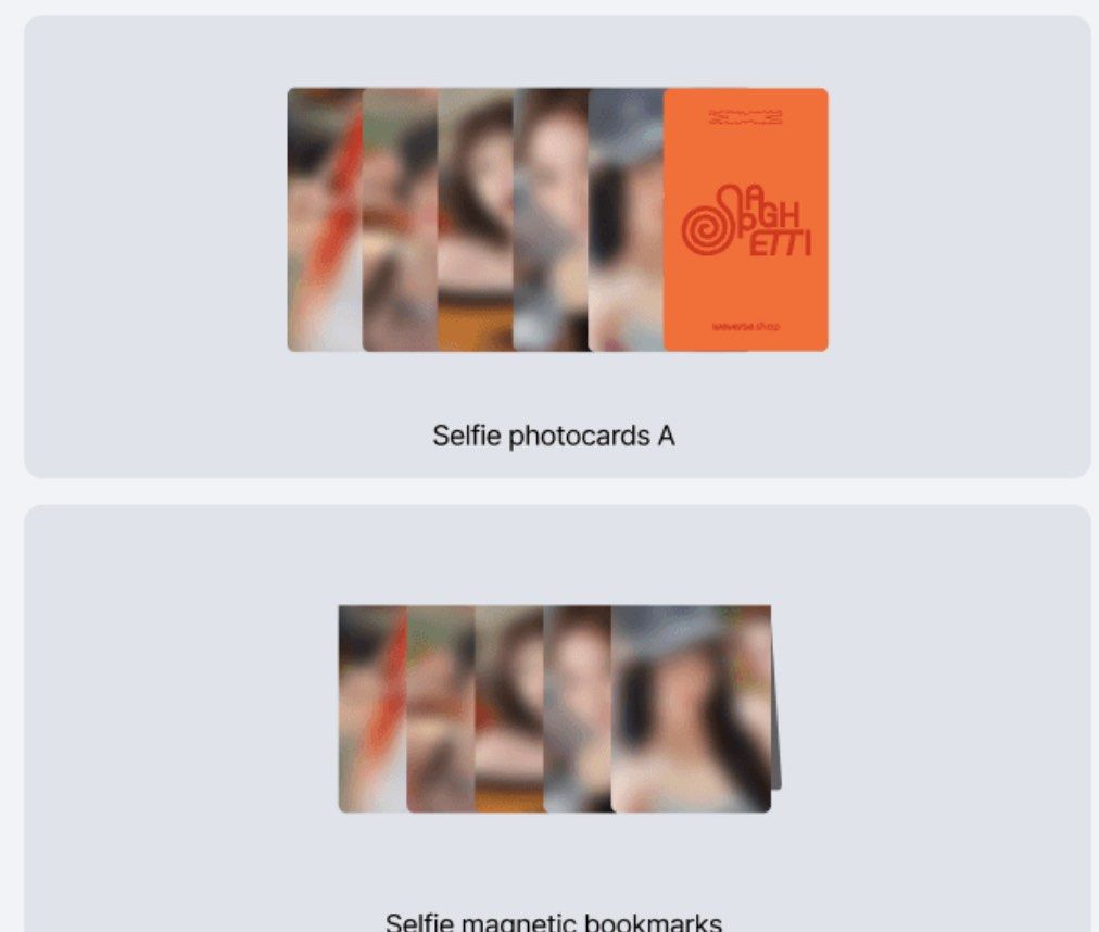 LE SSERAFIM 'Spaghetti' Wvs pobs Set Sakura Chaewon Yunjin Kazuha Eunchae, 興趣及遊戲, 收藏品及紀念品, 韓流 ...