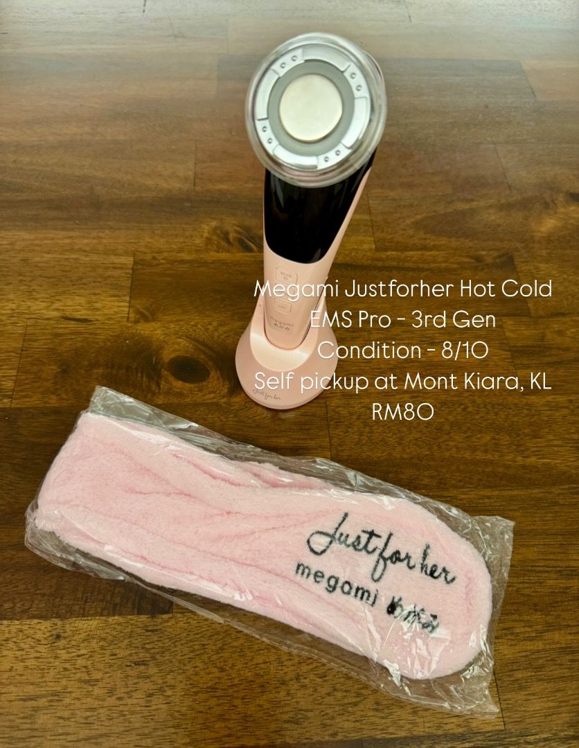 Megami Justforher Hot Cold EMS Pro - 3rd Gen, Beauty & Personal Care ...
