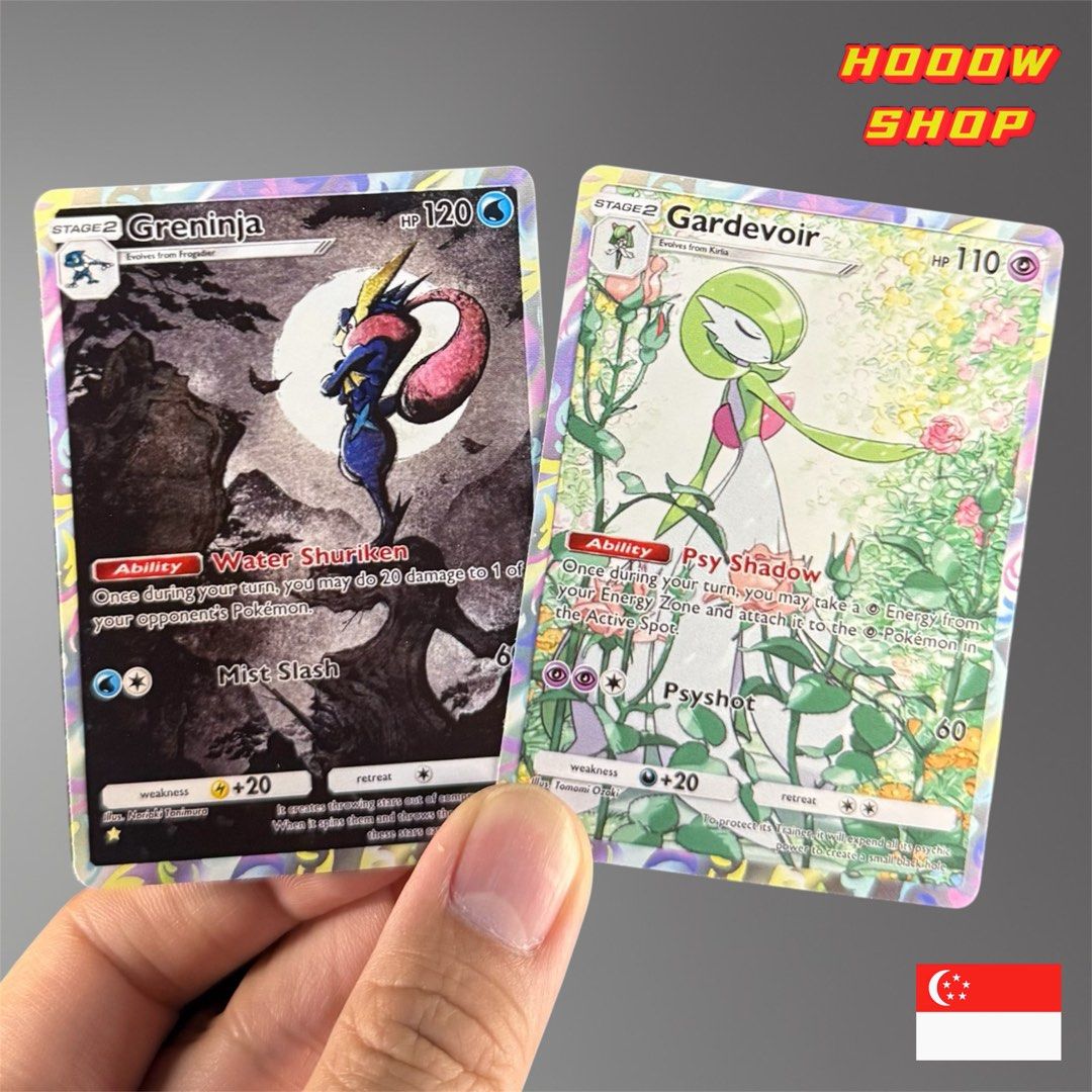 Pokemon TCG Gardevoir & Greninja Cards | PTCG POCKET CUSTOM CARD ...