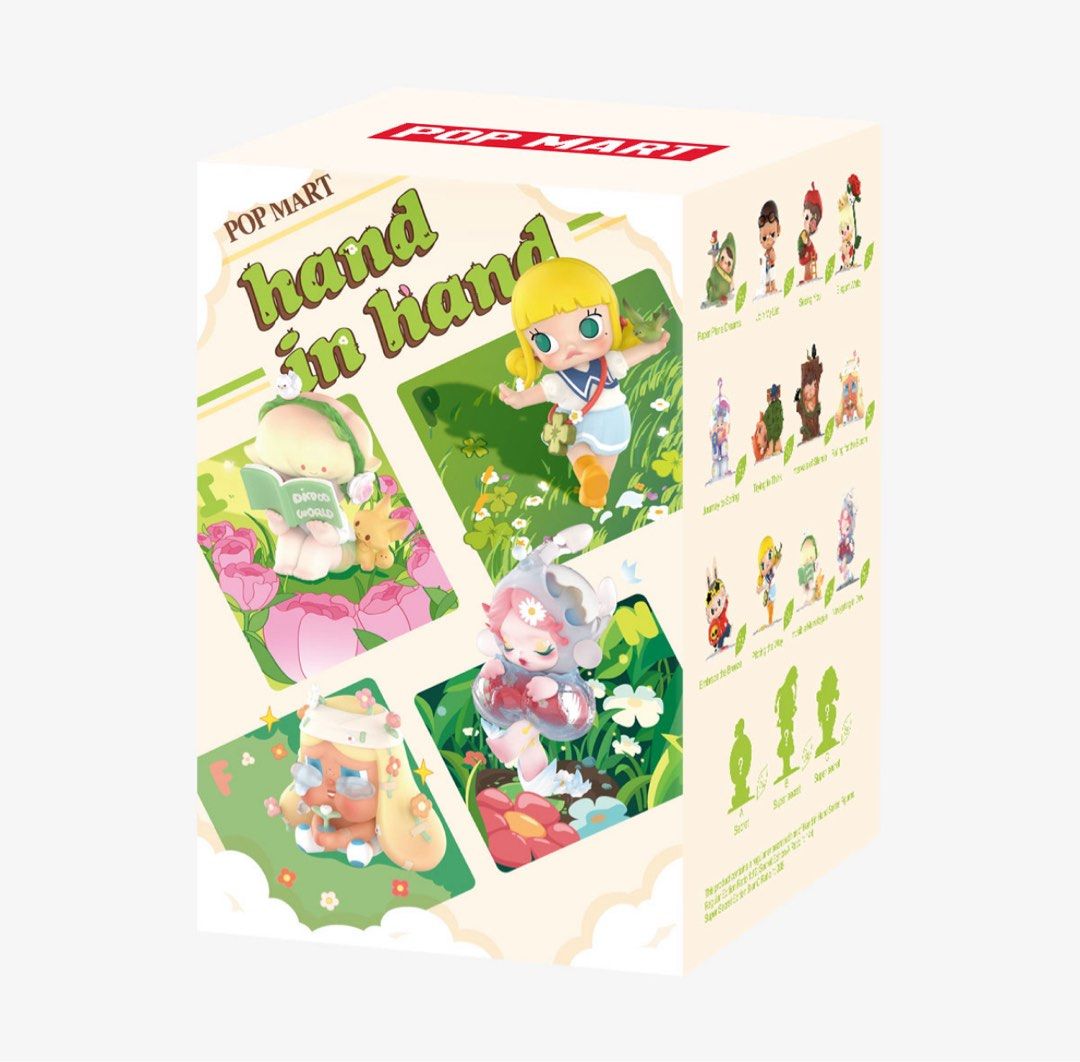 Pop Mart Hand in Hand Series Figures Set - Invisible Monologue (Dimoo ...