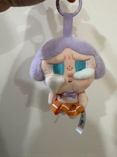 POP MART Crybaby Crying Again series, what a frog Plush Keychain ...