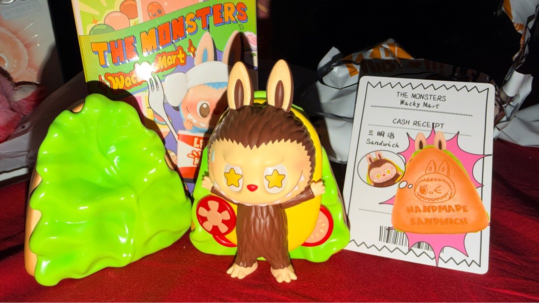 Popmart the monsters wacky mart/ labubu/ sandwich, Hobbies & Toys, Toys ...