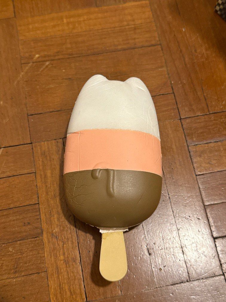 Popsicle Cat Squishy, Hobbies & Toys, Toys & Games on Carousell