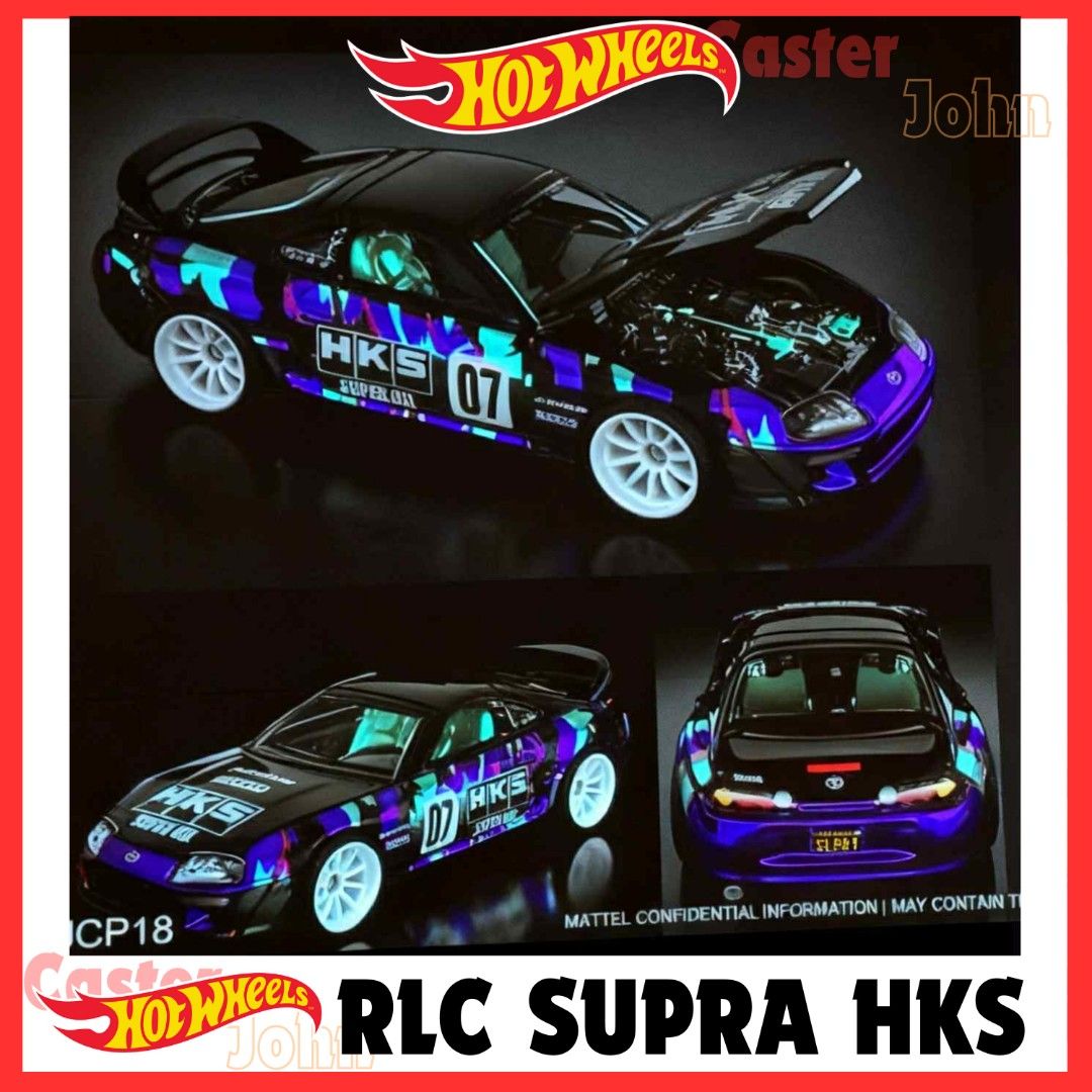 LAST DAY PREORDER First Batch RLC Selection Hot Wheels RLC Toyota Supra ...
