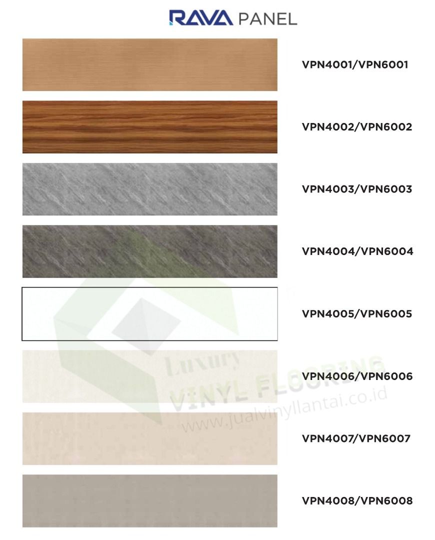 RAVA Wall Panel WPC – Panel Dinding Elegan & Tahan Lama (VPN6001 ...
