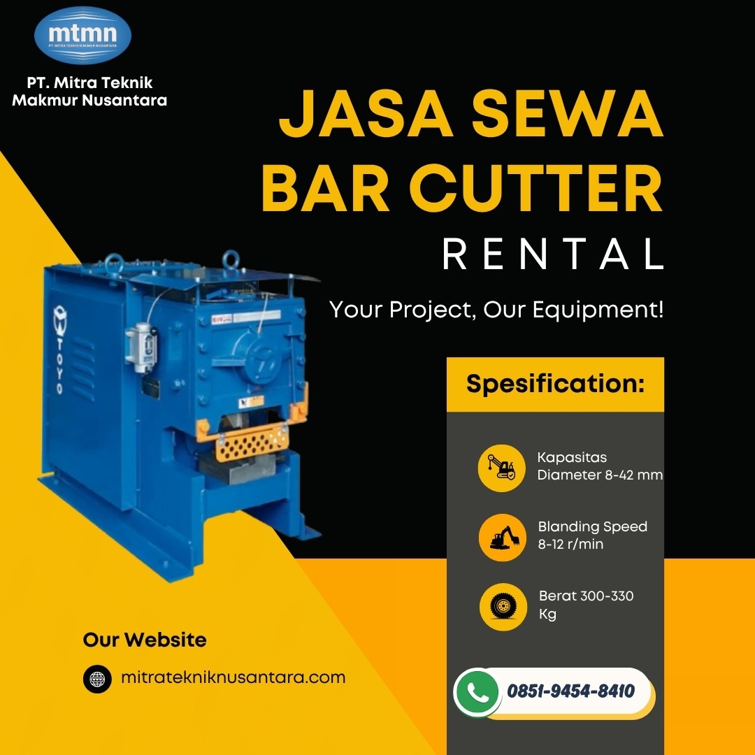 Sewa Bar Bender & Bar Cutter Mahakam Ulu, 0851-9454-8410, Alat Bengkok ...