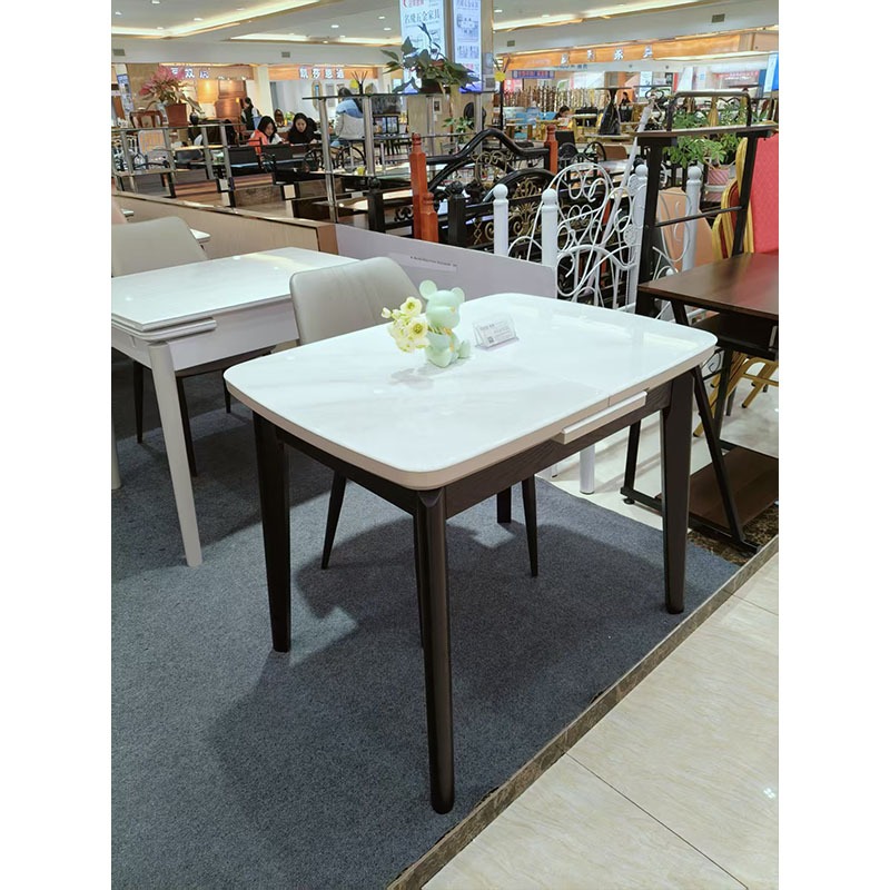 Small Extended Dining Table⭐⭐ Microlite Stone Dining Table/Rectangular ...