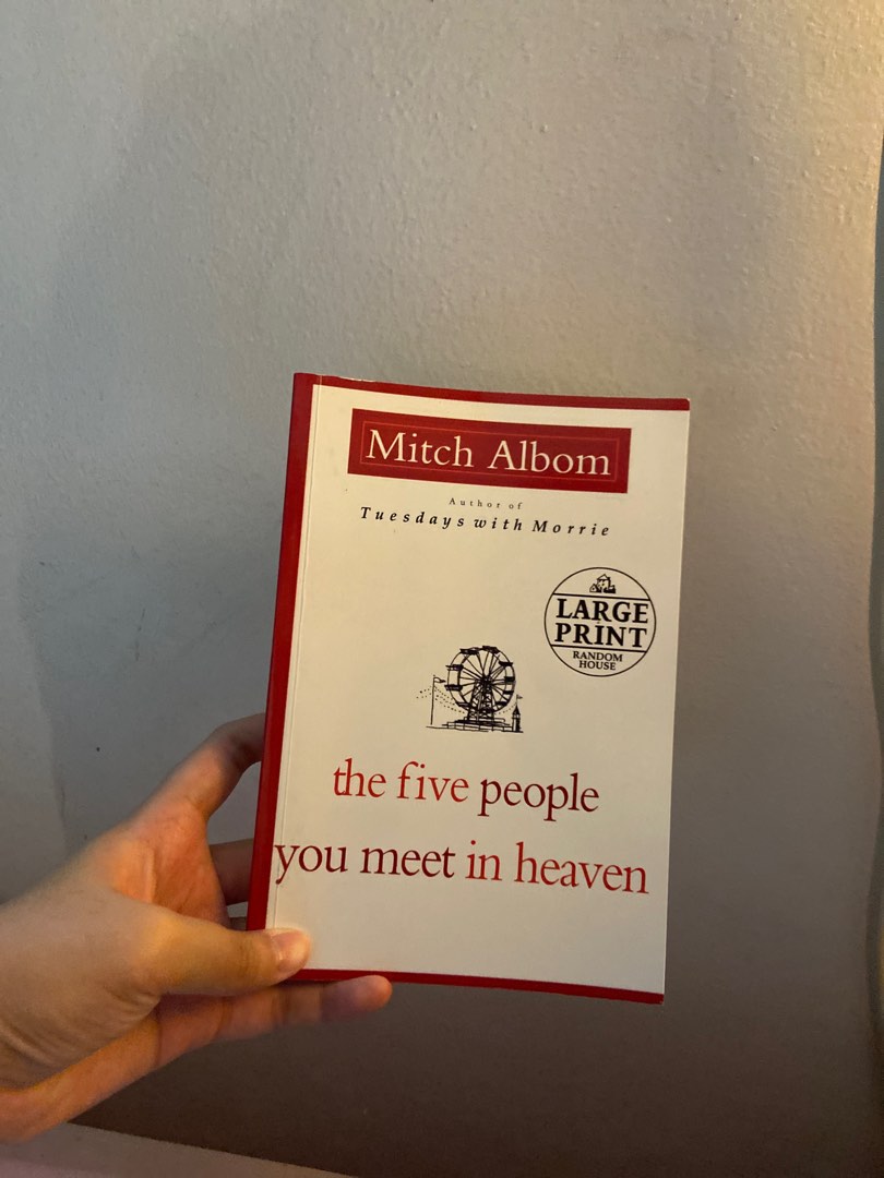 The Five People You Meet in Heaven by Mitch Albom, Hobbies & Toys ...